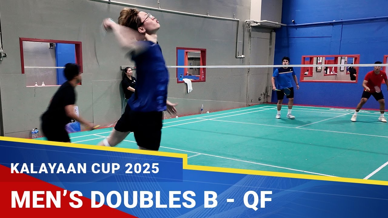 Kalayaan Cup 2025 | MD B | QF | Daniel Fung/Josh Hwang vs Aaron Paul ...