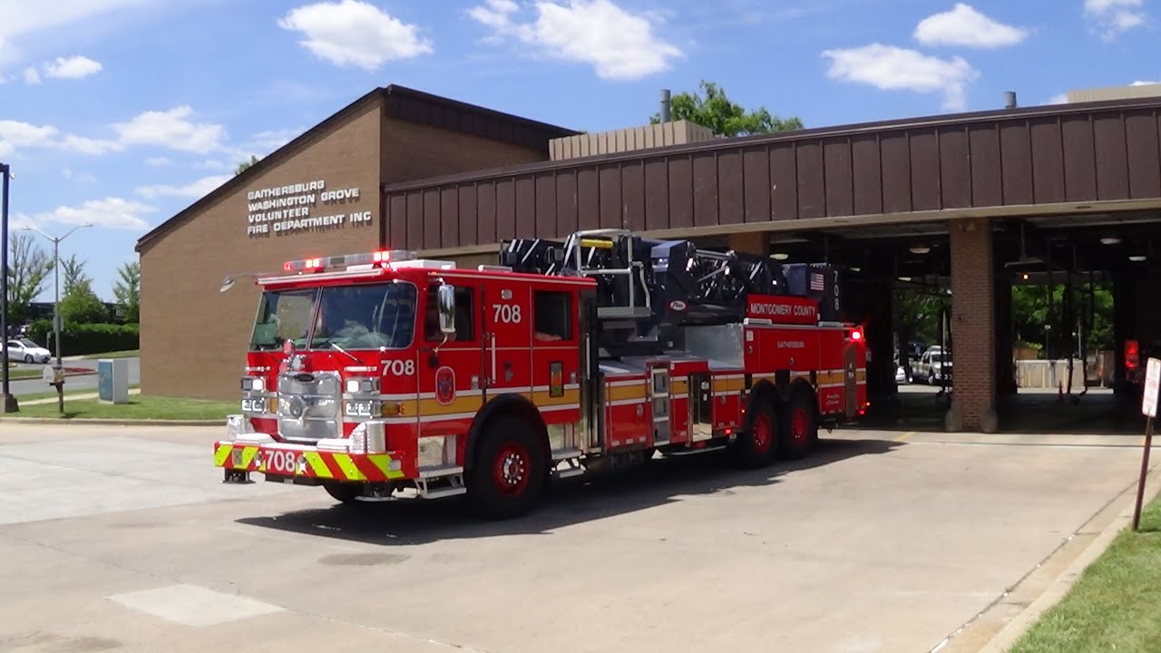 MCFRS NEW Paramedic Tower 708 Responding - YouTube
