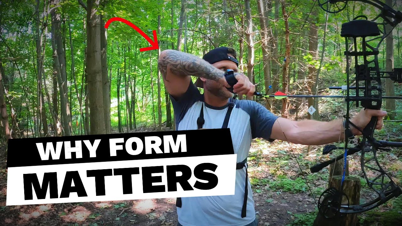 How to draw your bow! QUICK TIP to fix your shoulder pain! - YouTube