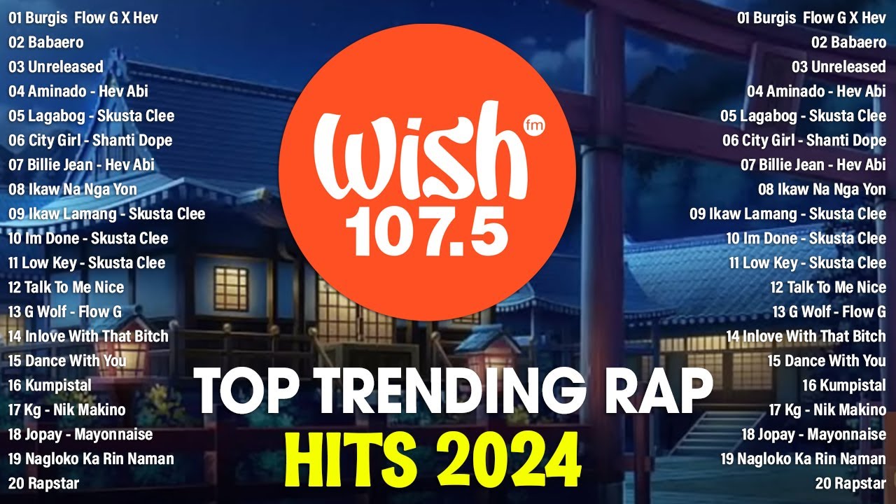 Top 100 Trending Rap OPM 2024 Playlist - Skusta Clee, Flow G, Shanti ...