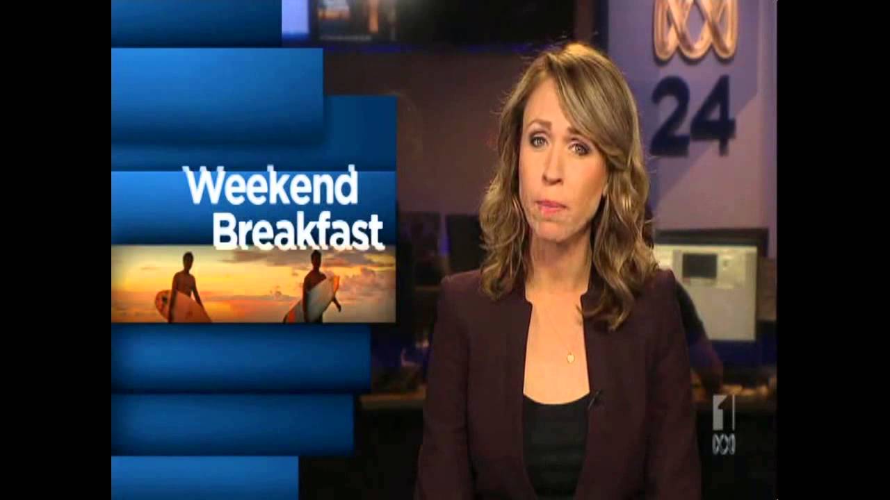 ABC Weekend Breakfast News & Weather for 26.1.14 - YouTube
