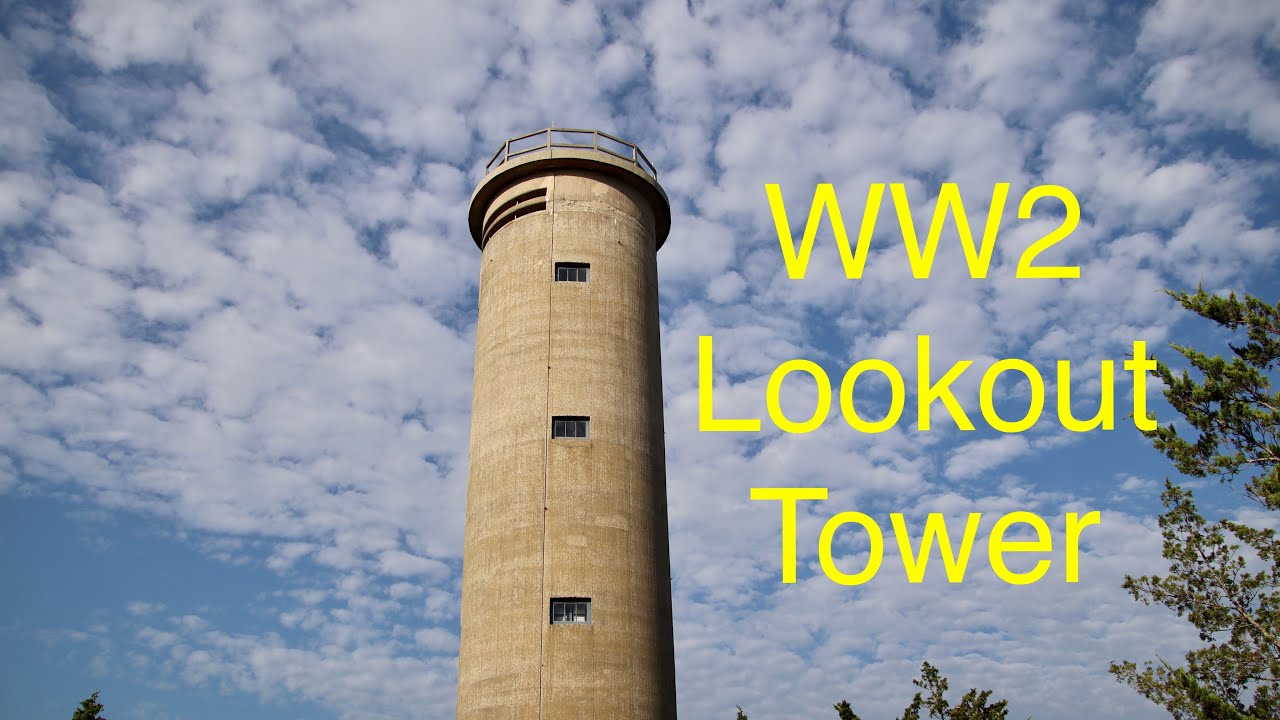 WW2 Lookout Tower Fire Control Tower #23 - YouTube