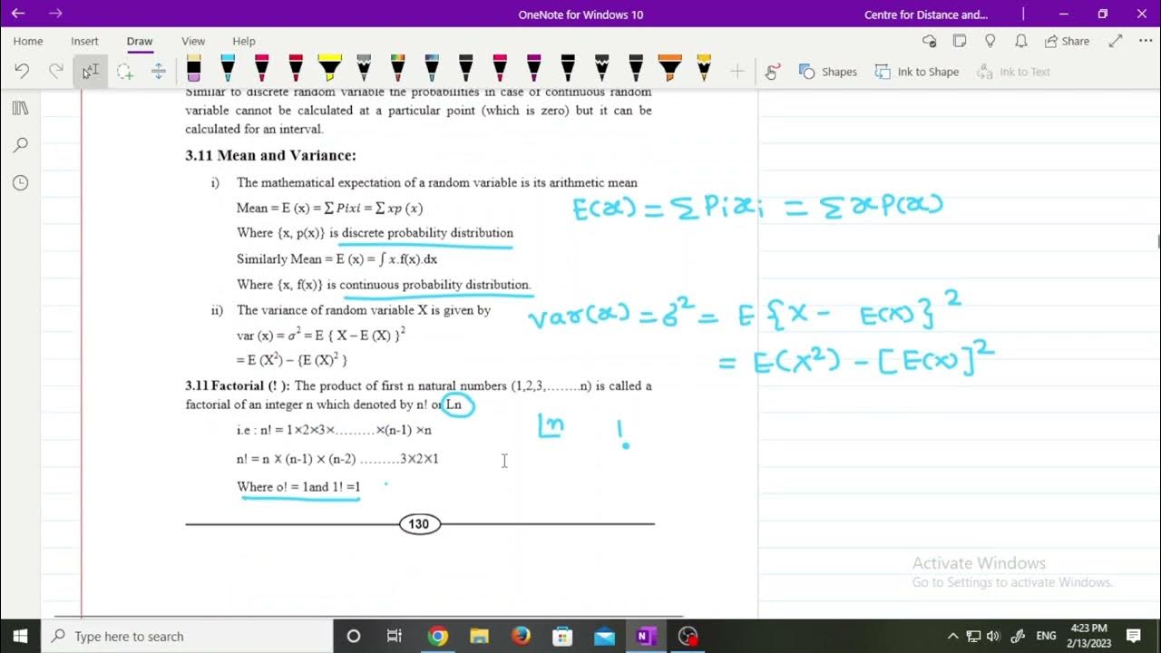 Business Statistics: Unit 3 : Lecture-7 - YouTube