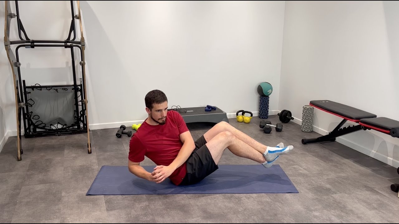 Bodyweight Russian Twist - YouTube