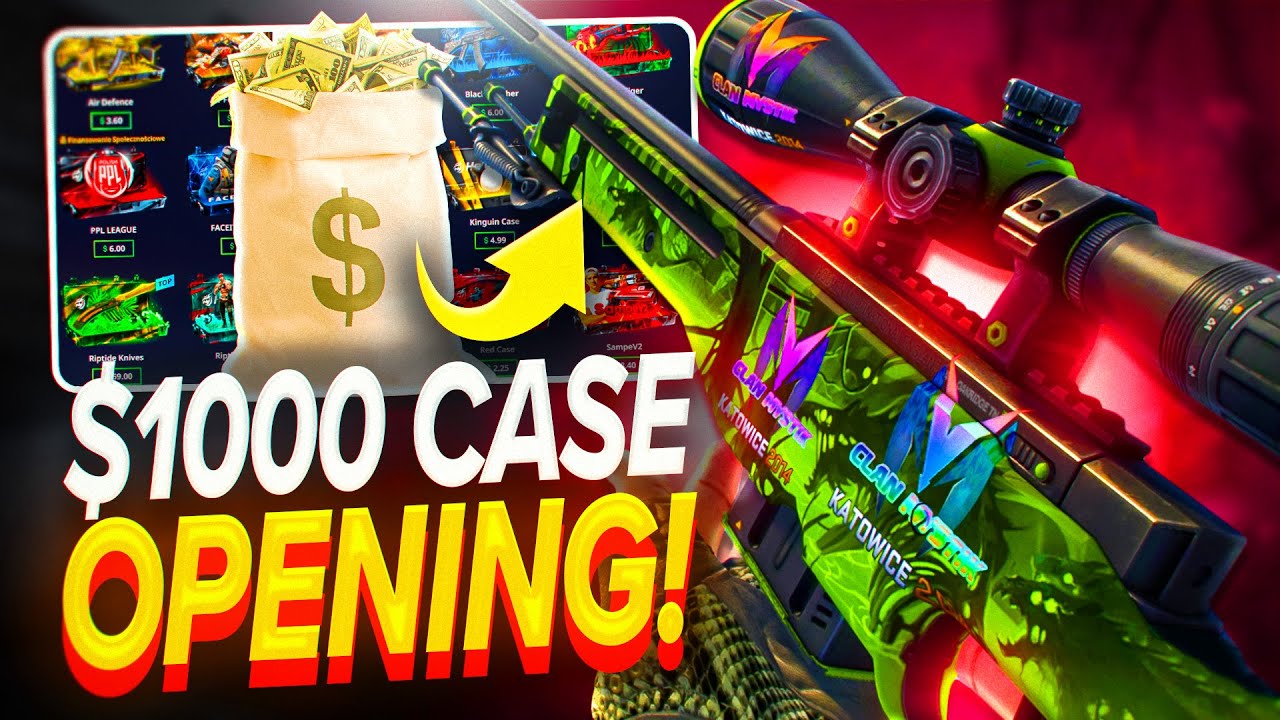 $1000 CASE OPENING ON HELLCASE! *CODE: SKYY EXTRA LUCK* - YouTube