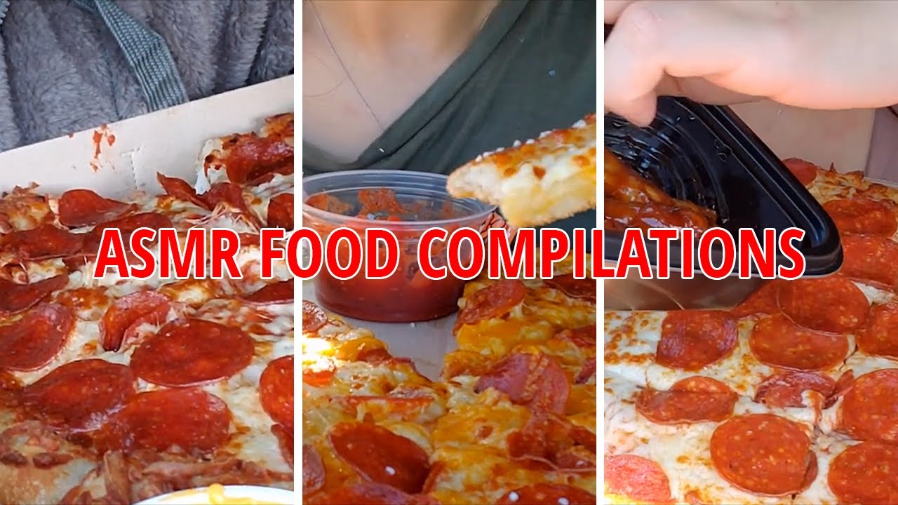 ASMR Eating Compilation || Eating Sounds || Twilight ASMR || Episode 18 ...