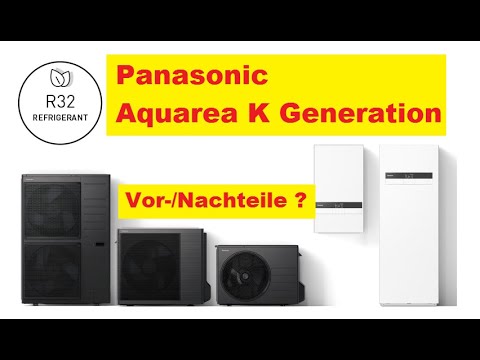Split Wärmepumpe: Panasonic Aquarea Generation "K",Verbesserungen ...