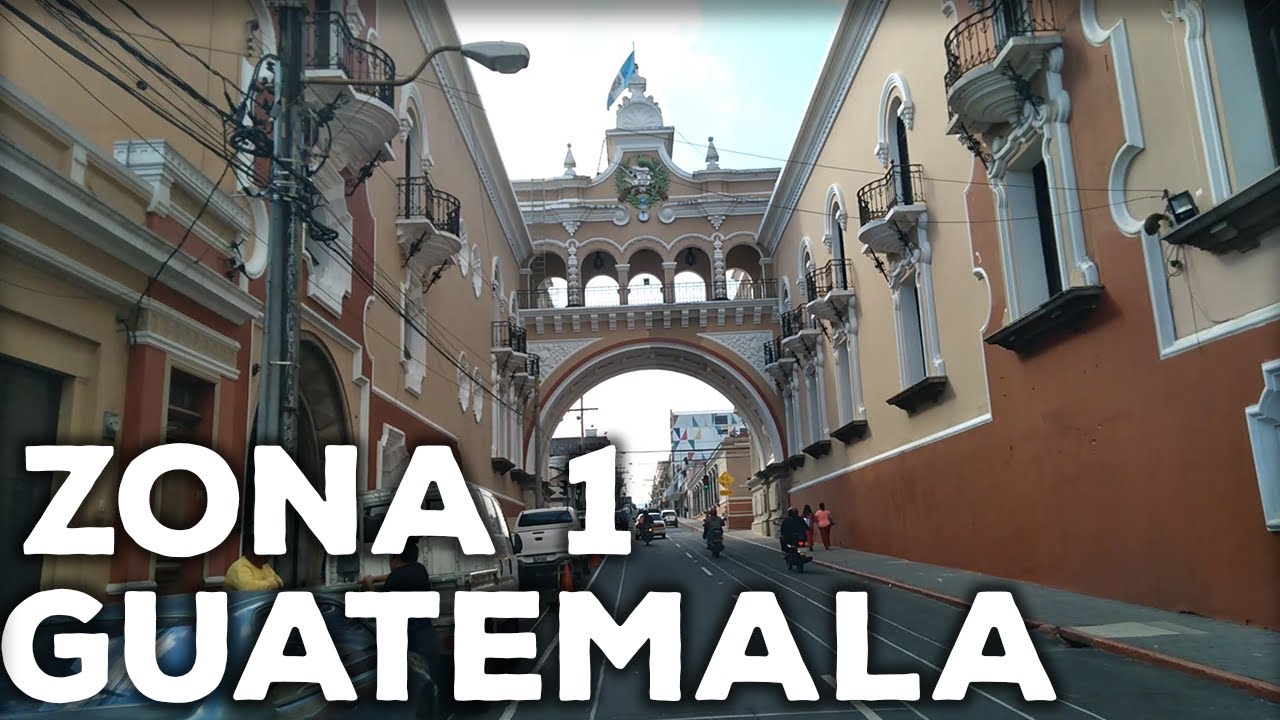 Zona 1 Guatemala: 4.ta parte recorrido por las calles. - YouTube