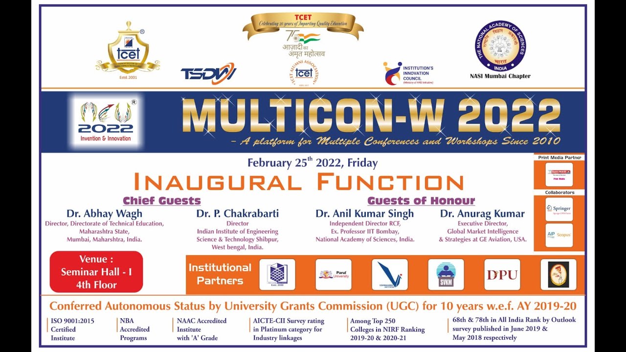 MULTICON-W INAUGURATION - YouTube