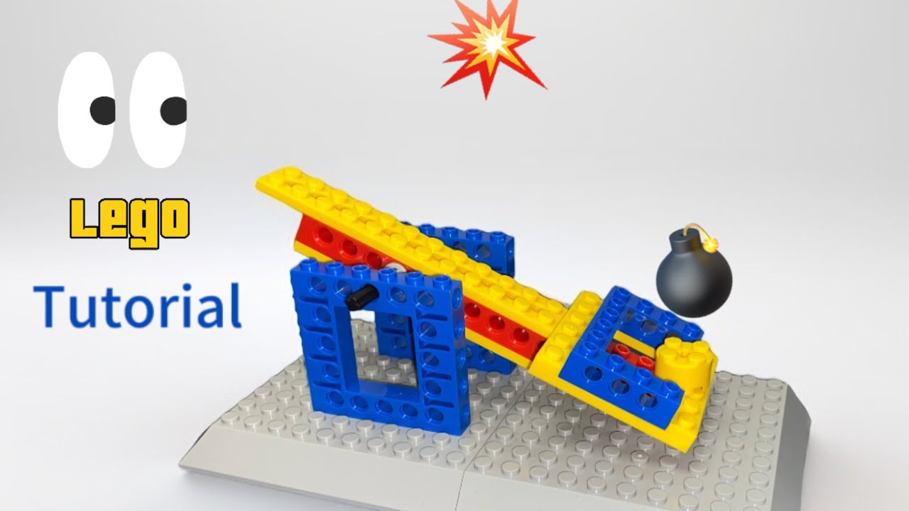 How To Make A Lego Easy Bomb Release Device | Tutorial - YouTube
