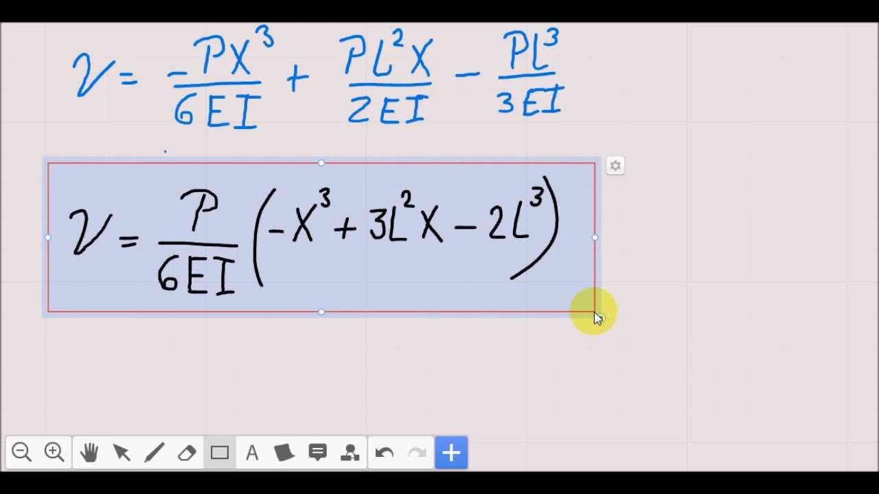 Slope and Displacement by Integration Example 12.1 - YouTube