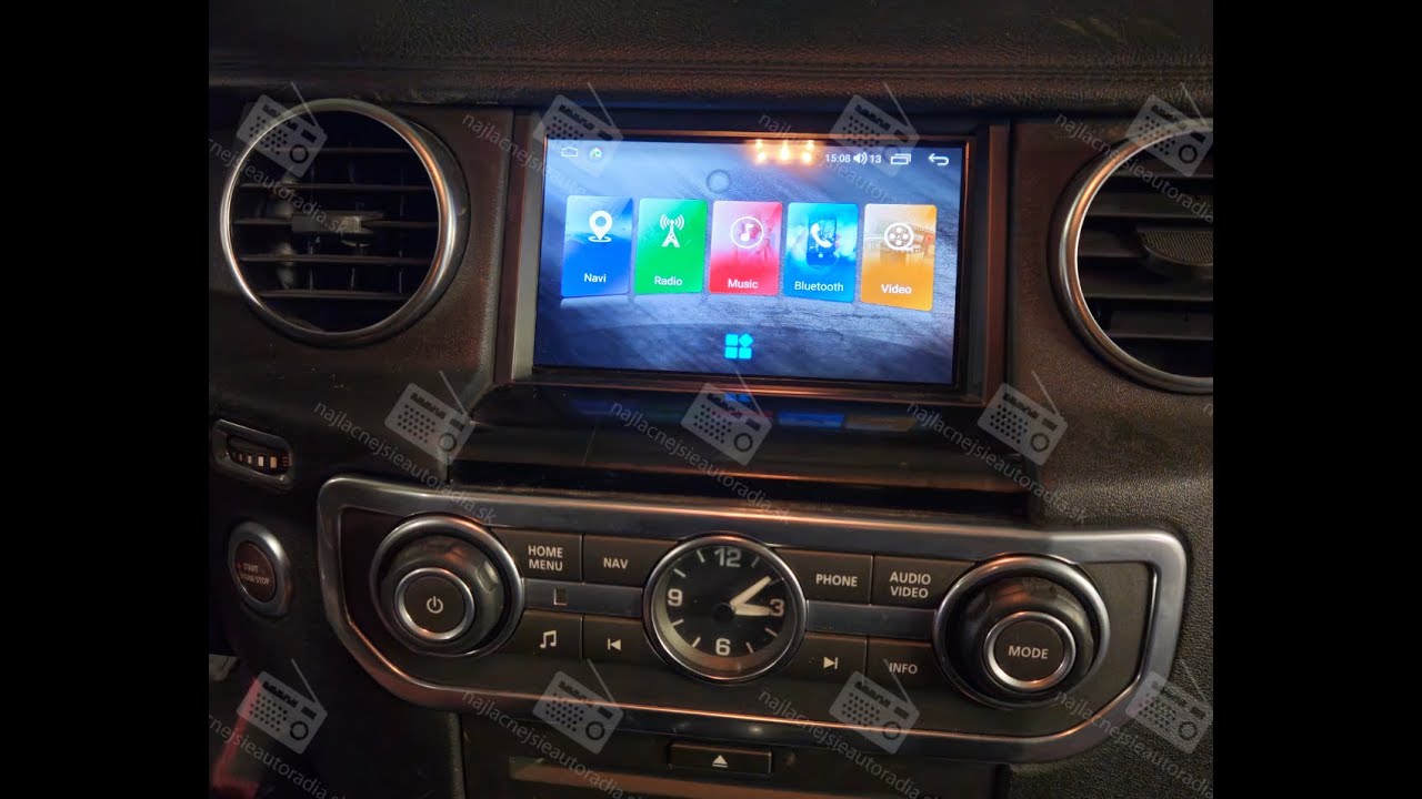 ANDROID Land Rover Discovery 4 HARMAN KARDON GPS WIFI TomiMax android ...