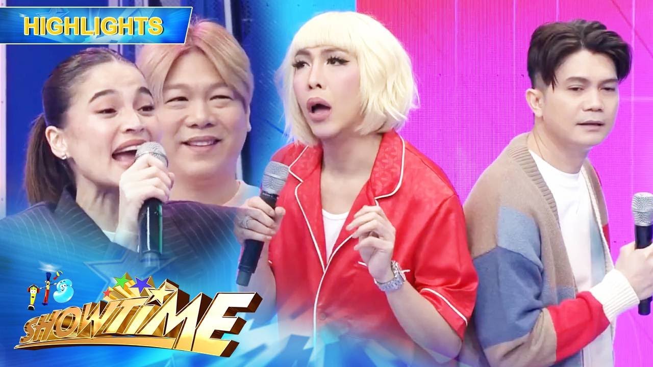 Anne disagrees with Vice and Vhong's answer in 'Tumpakners' | It's ...