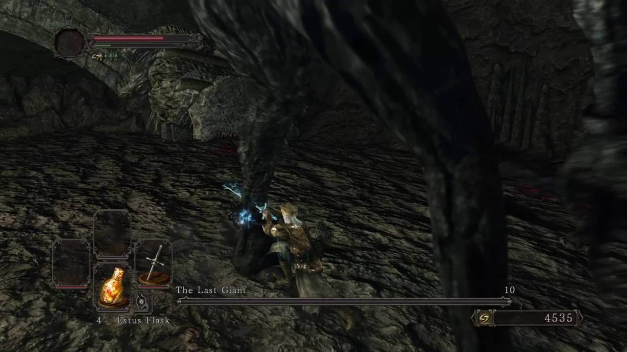 Dark Souls 2 - The Last Giant boss fight - YouTube