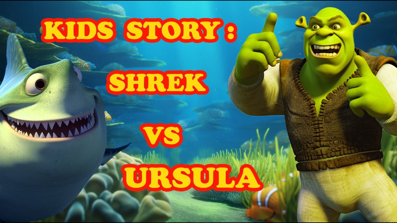 Bed Time Story : Shrek's Enchanted Underwater Adventure | From Ogre to ...