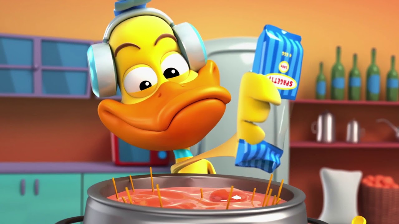 Paperotti in 'CHEF PAPEROTTI' - The Silly Funny Duck - Animated Short ...