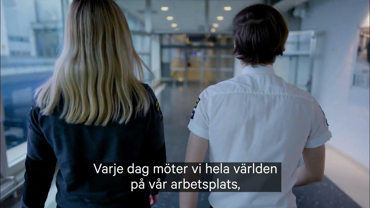 Jobba som flygplatskontrollant på Arlanda - YouTube