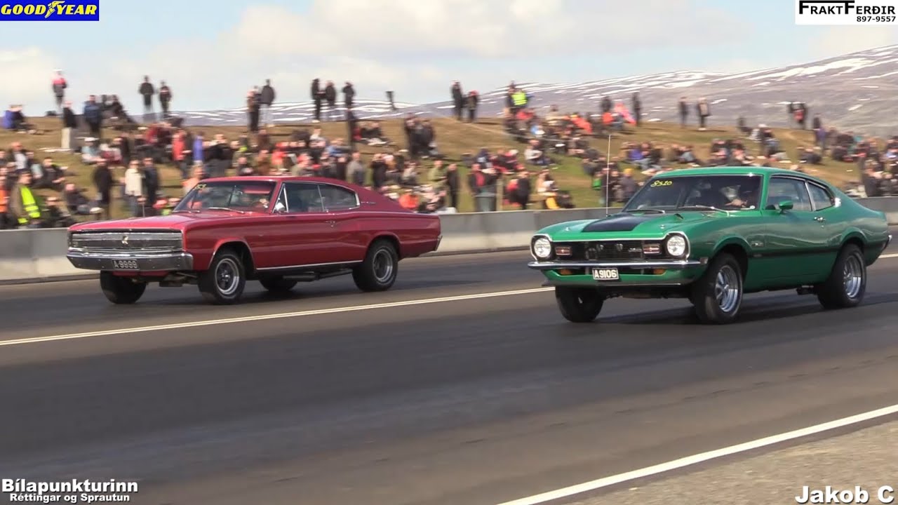 STREET RACING ICELAND 2021! 2.ROUND - 8CYL STANDARD - YouTube