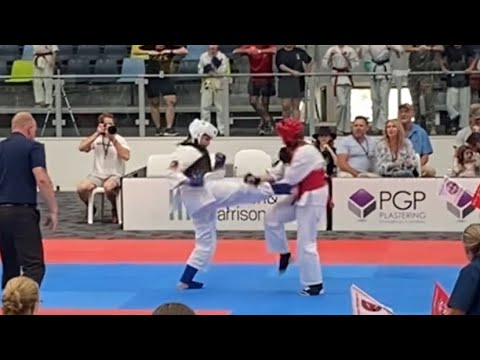 Gold Coast BUDO Challenge Kumite (full contact) 1.10.2023 Maya - Fight ...