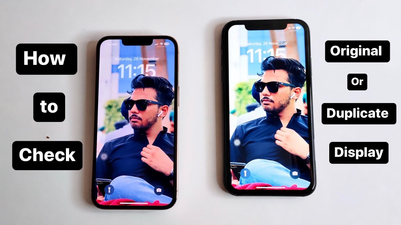 How to check iPhone’s Display - Original or Duplicate - YouTube