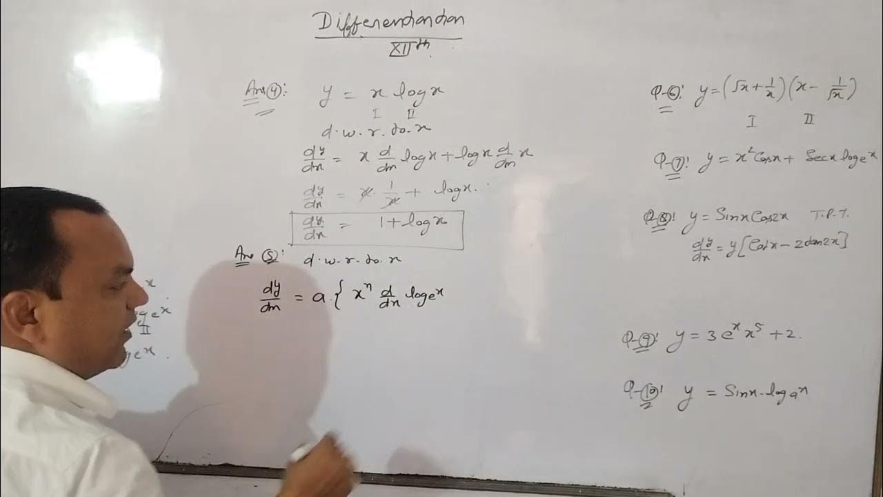 19/03/ 2025 New batches start class 12th Chapter Differentiation basic concepts #icse #cbse # ...