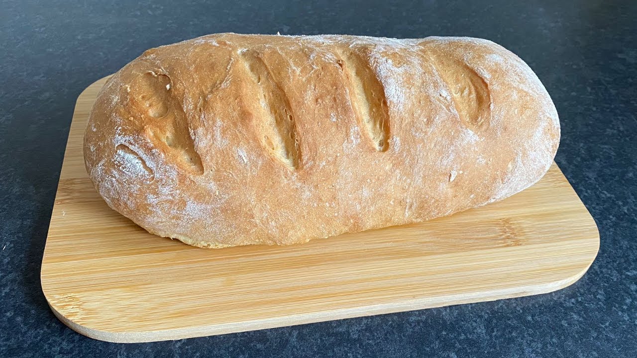 Franzela facuta in casa. Cum sa faci paine acasa - YouTube