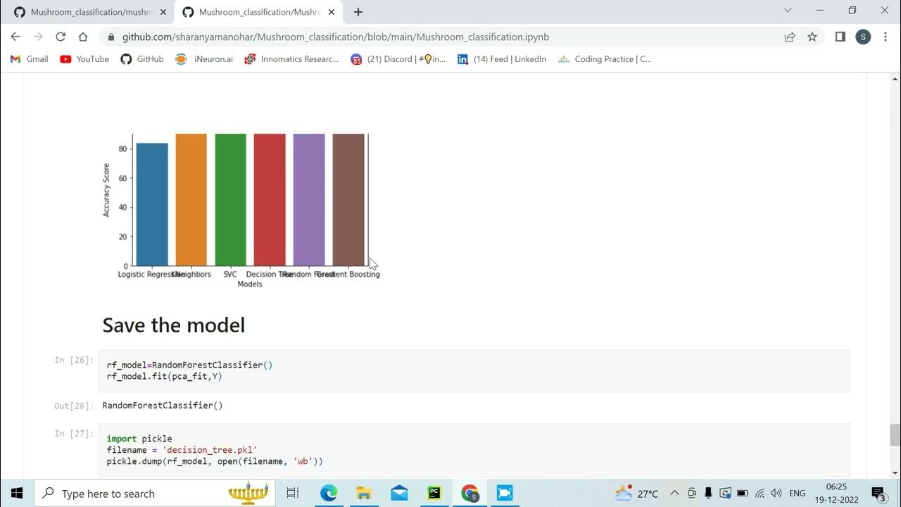 Mushroom Classification || Machine Learning End to end project || Modularity coding - YouTube