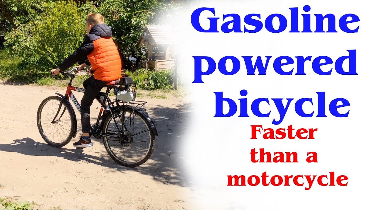 How to Install a Gasoline Engine on a Bicycle | Step-by-Step DIY Guide ...