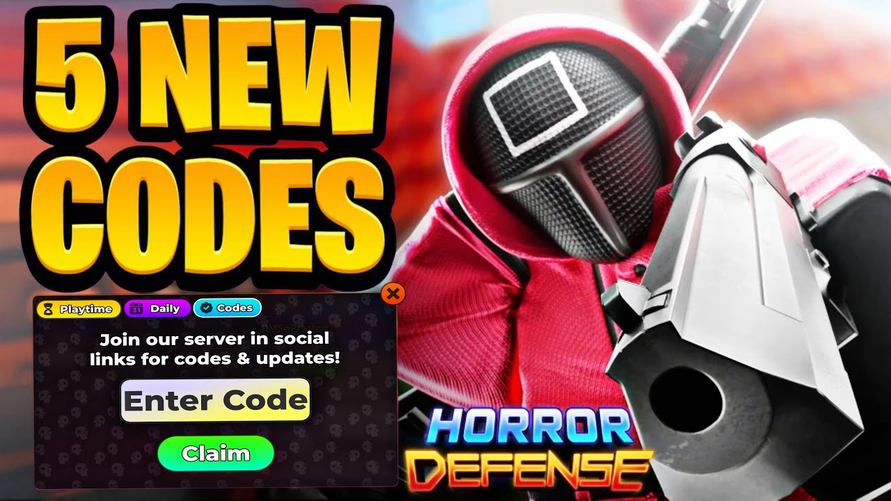 *NEW* ALL WORKING CODES FOR HORROR TOWER DEFENSE! ROBLOX HORROR TOWER ...