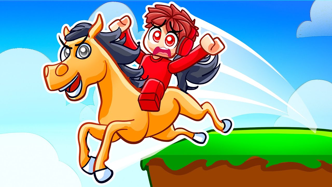 DANGEROUS HORSE RIDING in Roblox… - YouTube