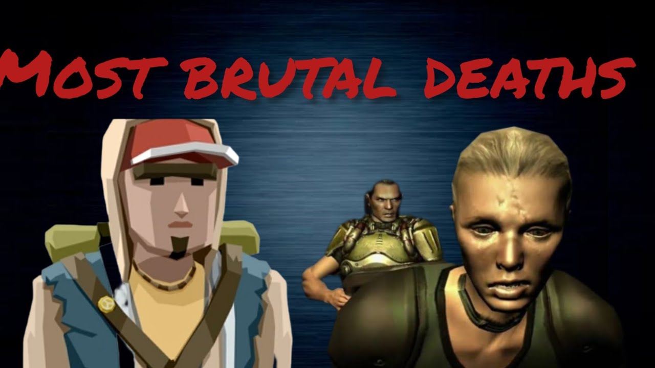Top 10 most brutal video game deaths - YouTube