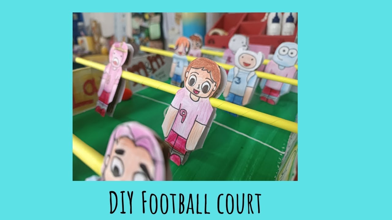 DIY Football court | SAS Artclub - YouTube