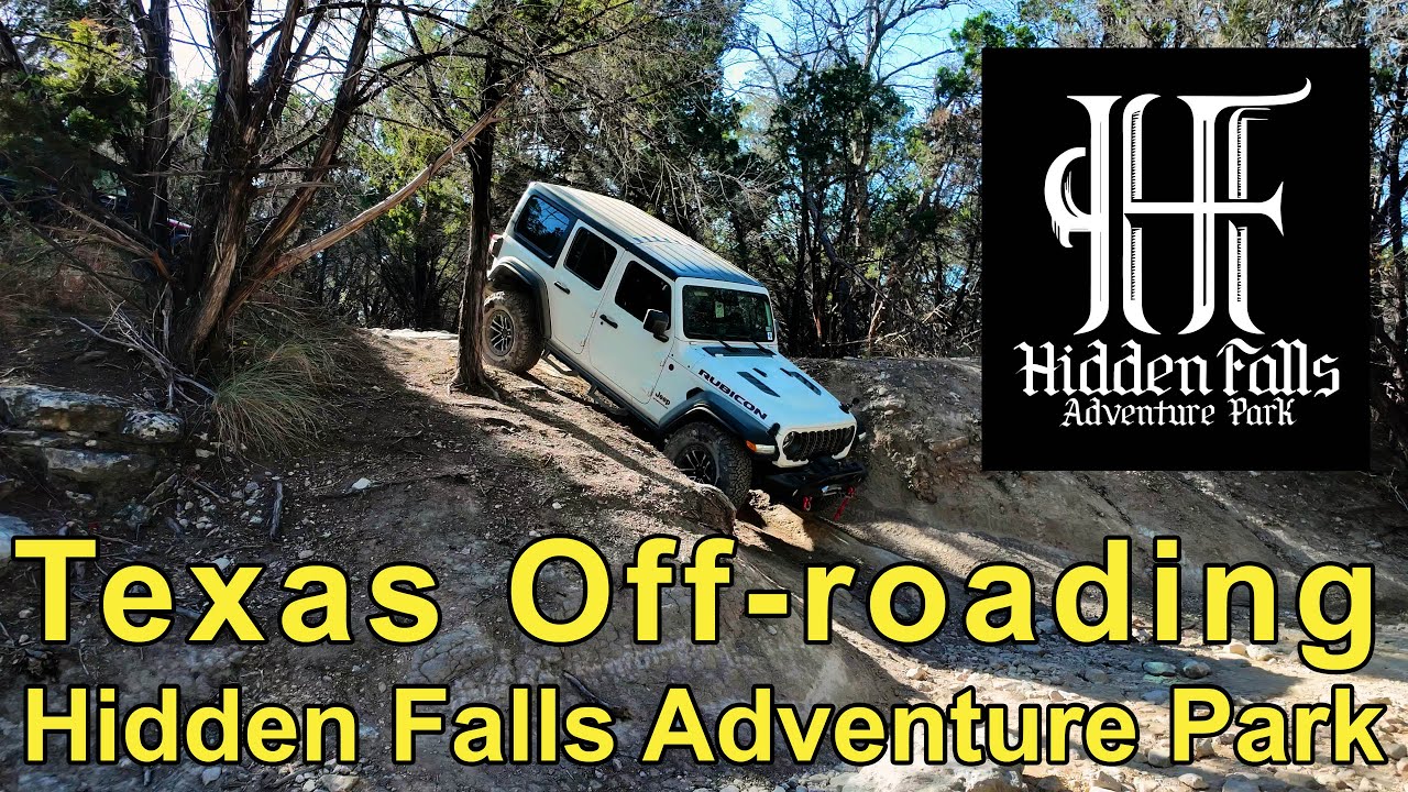 Hidden Falls Adventure Park Day 1 Part 1 Texas Off-roading - YouTube