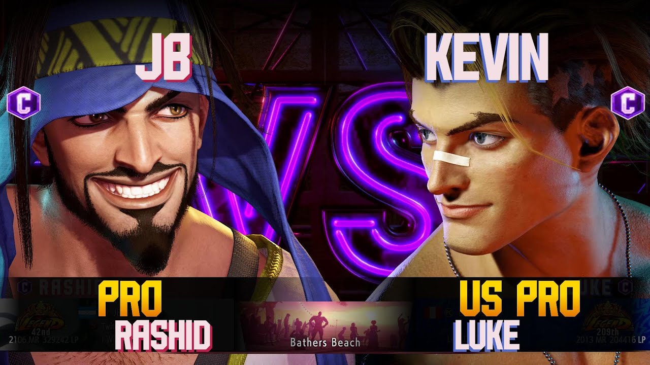 SF6 JB (Rashid) vs Dual_Kevin (TNS Top8 Luke) High-level Match FT3 ...