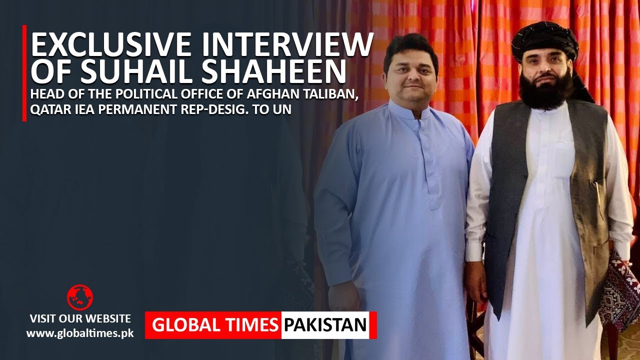Suhail Shaheen Exclusive Interview | Pak-Afghan Relations | Russia ...