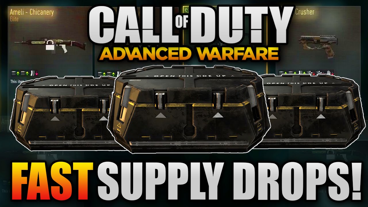 Advanced Warfare - "How To Get More Supply Drops" - FAST & EASY ...