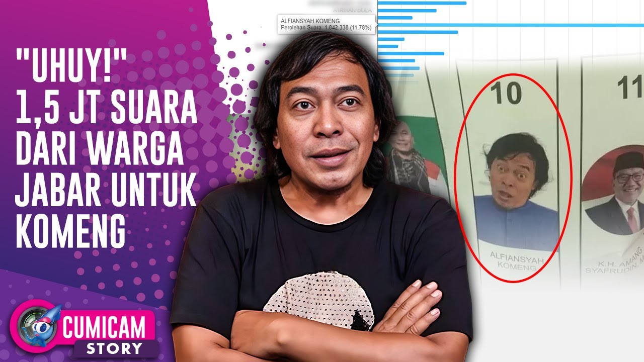 Inilah Janji Komeng Saat Resmi Jadi Senator Jawa Barat di Senayan | CUMISTORY - YouTube