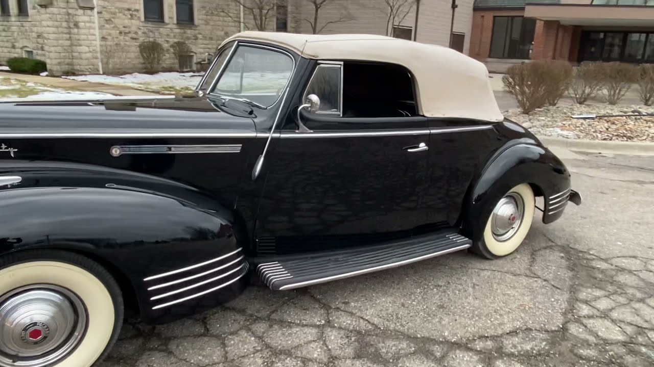 Beautiful 1941 Packard One-Twenty Convertible Restored Walk Around ...