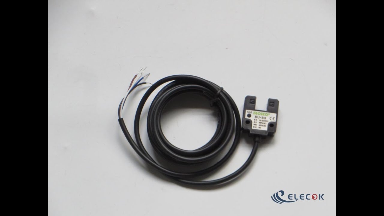 SU-B3 U shape Photoelectric sensor SU series NEW - YouTube