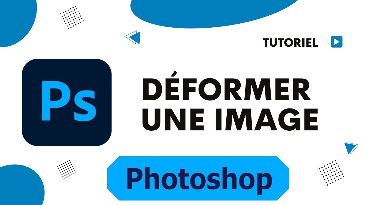 Comment déformer une image sur photoshop - YouTube