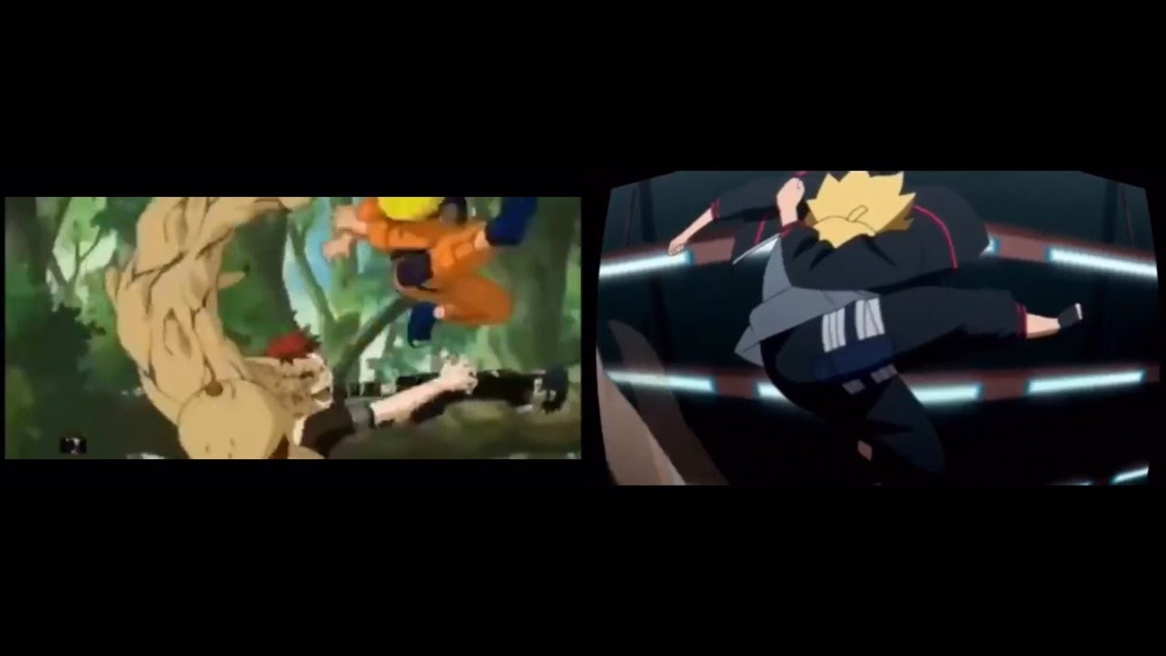 Naruto vs Boruto dab - YouTube