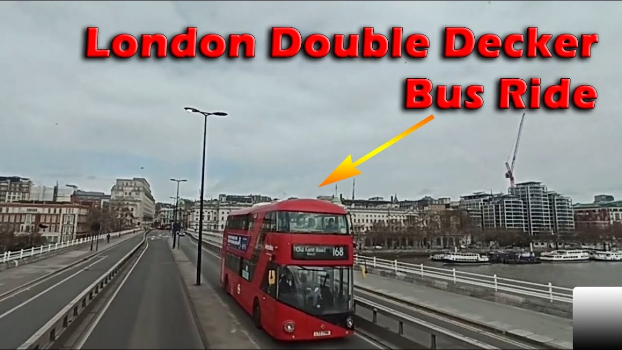 London Bus Ride 2021 | Travel Route Visual From Lewisham to Hampstead ...