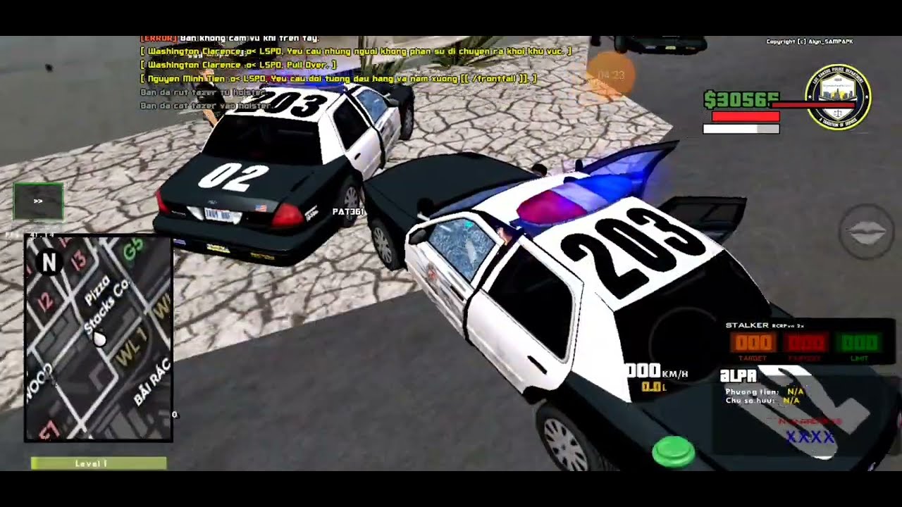 (RC-RP.VN) LSPD CODE 3 - TAC 1 TÌNH HUỐNG PURSURT BIKE - YouTube