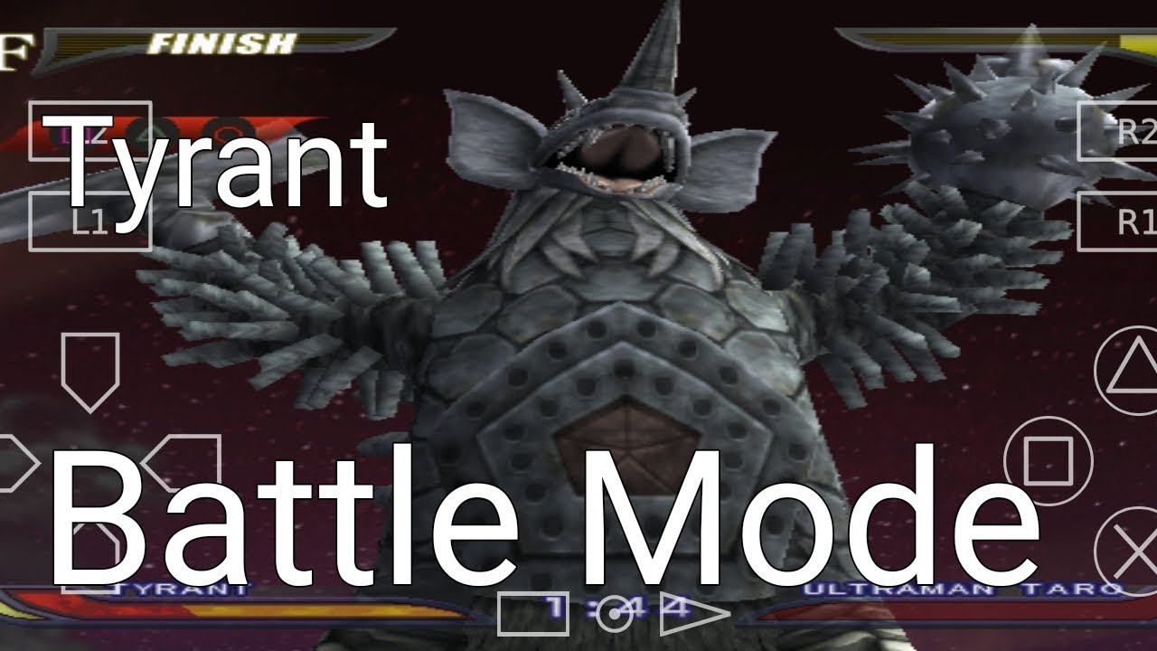 Tyrant Battle Mode Ultraman Fighting Evolution Rebirth - YouTube