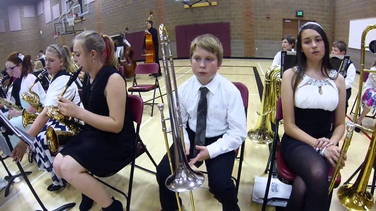 Day Break Middle School Spring Band Concert 7th Grade 2015 - YouTube