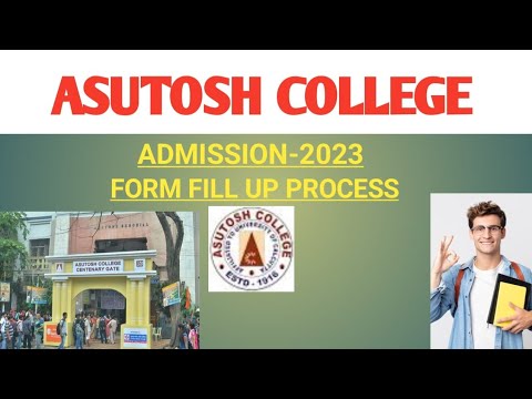 Asutosh College form fill up process 2023 | Wb College admission 2023 ...