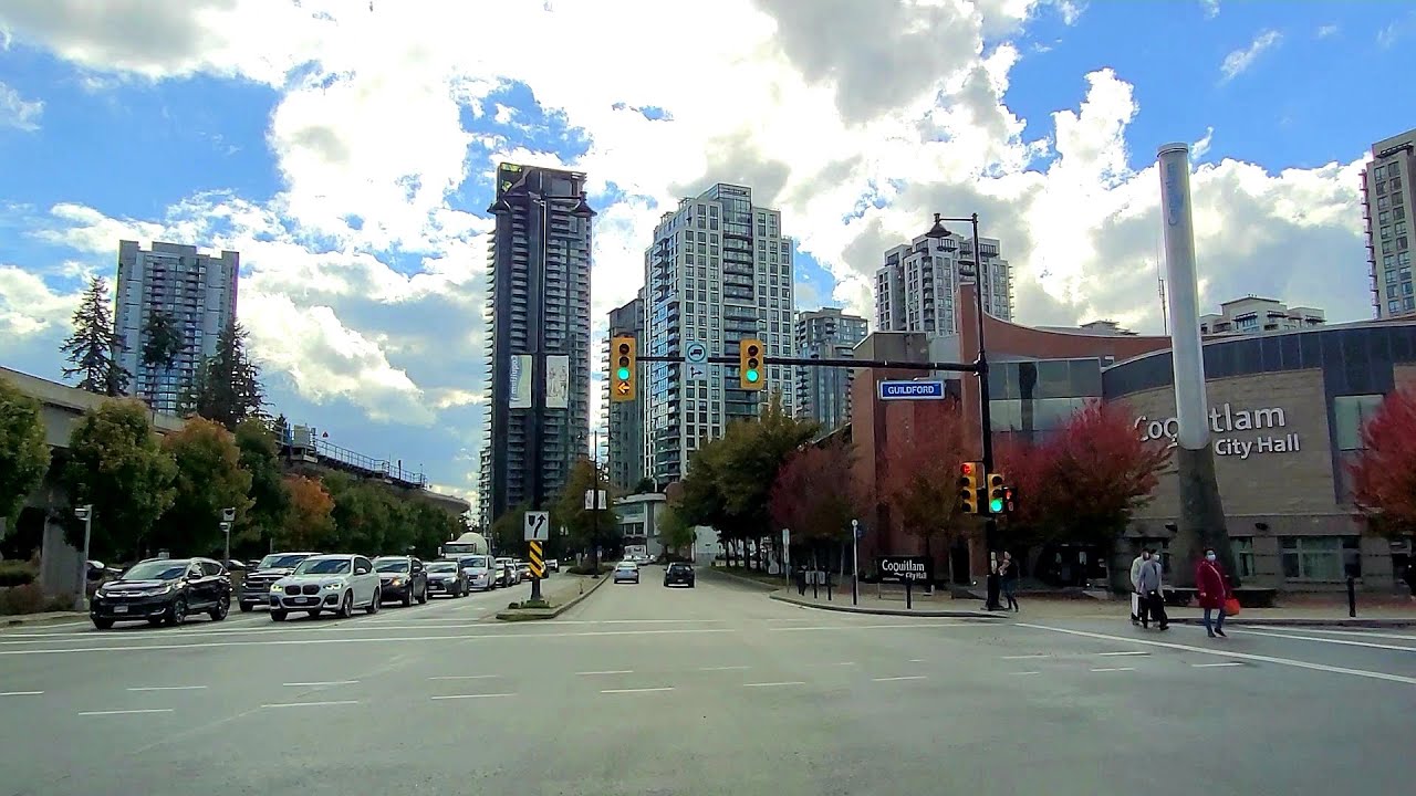 Vancouver Driving Tour | COQUITLAM British Columbia Canada | Scenic ...