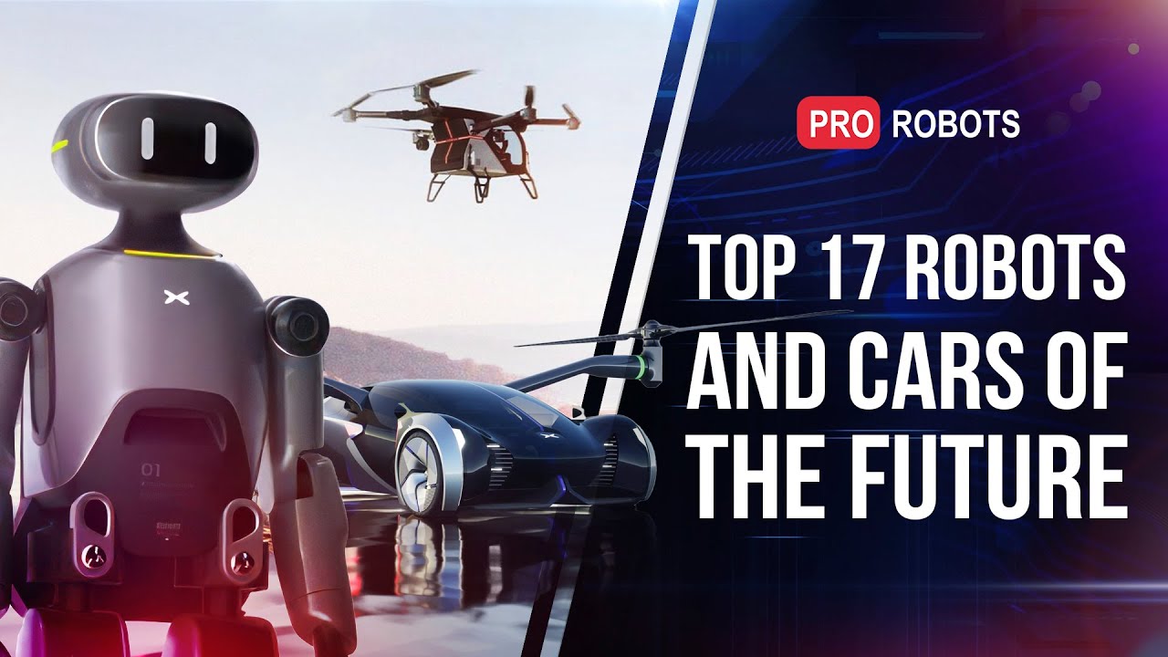 Flying supercar and humanoid robot from China | Incredible robots from ...