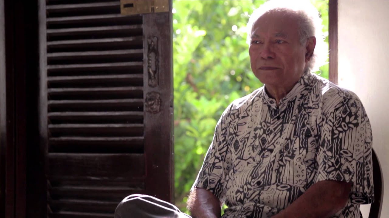 'My Masterpiece': Edwin Thumboo on 'National Language Class' - YouTube