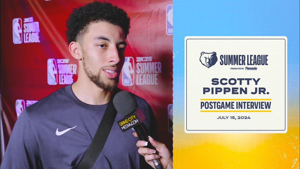 Scotty Pippen Jr. on Grizzlies vs. Mavericks - YouTube